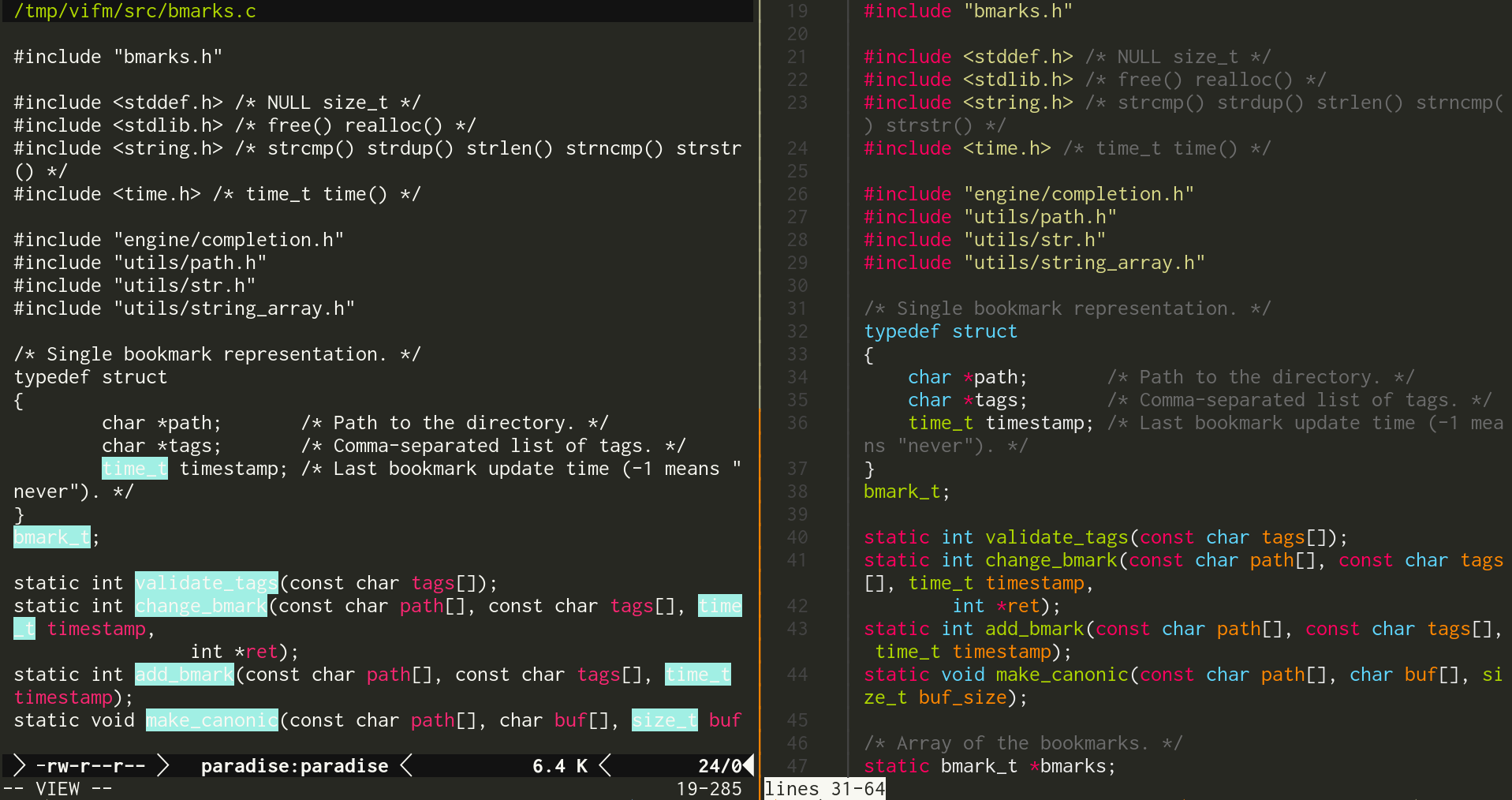 How to use bat as a fileviewer · Issue #404 · vifm/vifm · GitHub