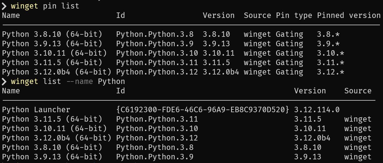 Handle Multiple Major Versions of One Package · microsoft winget-cli ...