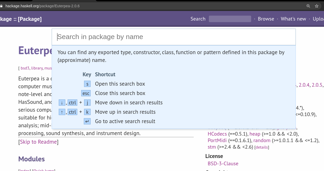 Does "search in package by name" for TUI browsers like lynx, eww exist? · Issue #927 · haskell ...