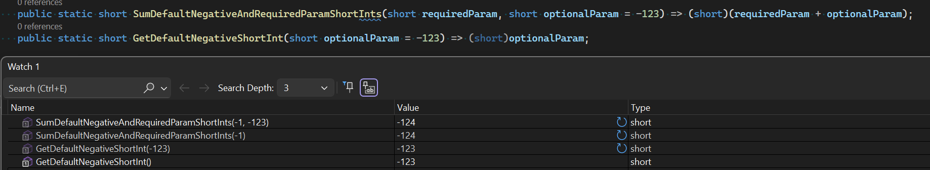 Wasm Debugger Evaluate Methods With Short Arguments · Issue 93057 