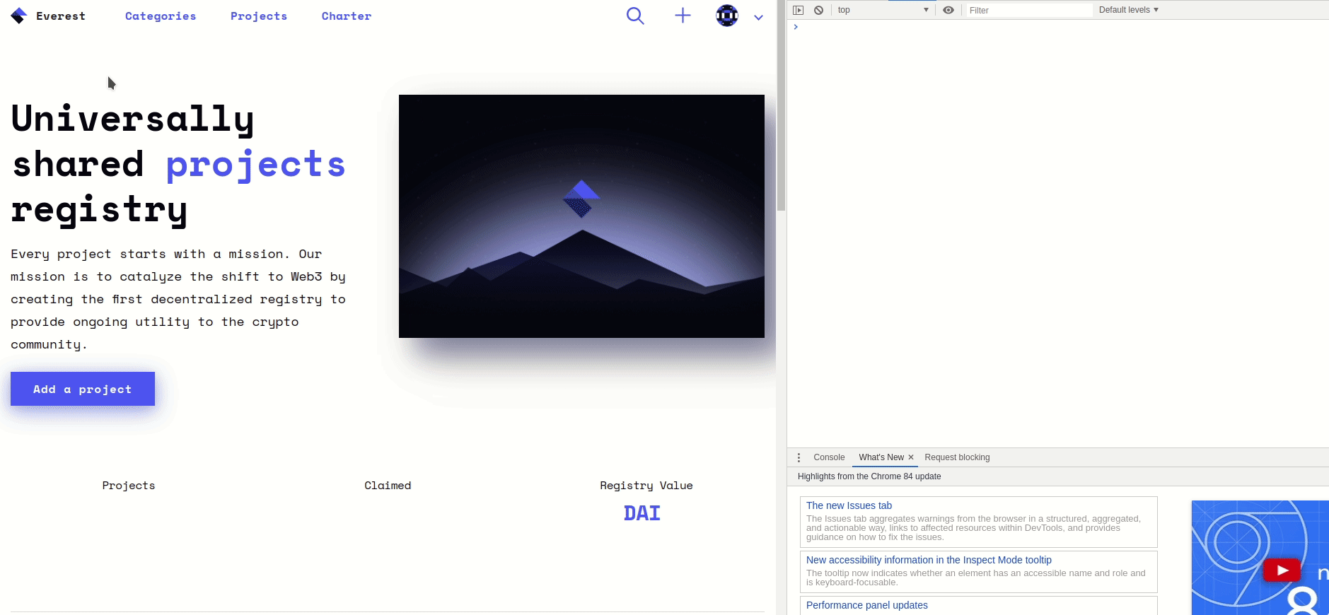 BUG: Projects, categories, profile pages are crashing · Issue #118 · graphprotocol/mission ...