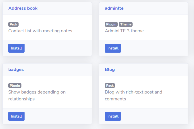Feature: [admin] Admin page UI and logic impovement + new page Admin Log · Issue #528 · saltcorn ...