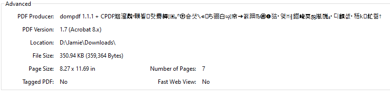 Pdf Producer Meta Issue When Encrypting Pdf With The Cpdf Backend · Issue 2673 · Dompdfdompdf 5797