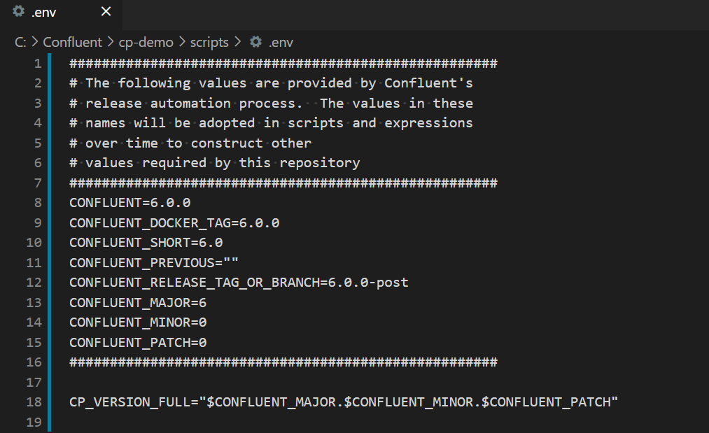 No such image: confluentinc/cp-zookeeper:: invalid reference format when running start.sh ...