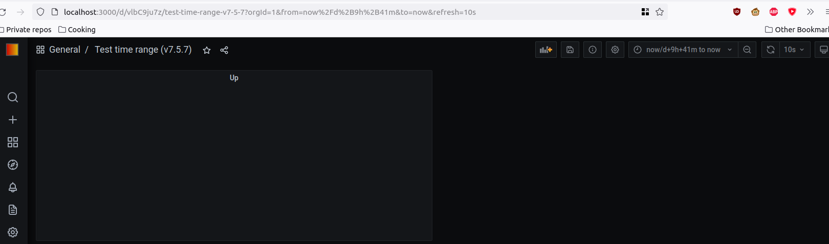 Semi Relative Time Range Breaks Since Grafana 8 When To Is Before From · Issue 49495