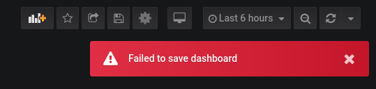 Improve error message when saving a dashboard with an alert tag value ...
