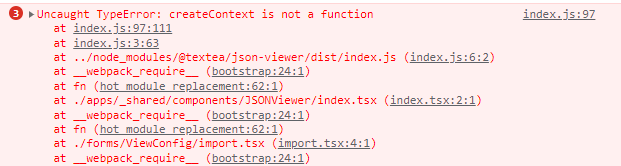 Createcontext Is Not A Function · Issue 126 · Texteainc Json Viewer · Github