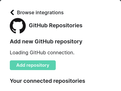GitHub widget doesn't show auth errors · Issue #544 · matrix-org/matrix-hookshot · GitHub