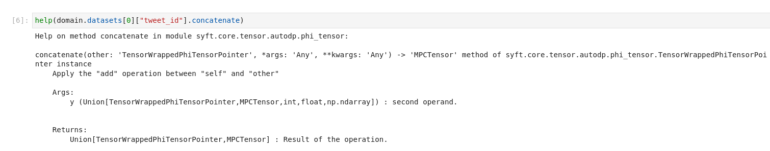 Docstring For Certain Operations Is Incorrect At The Pointer Level · Issue 6931 · Openmined