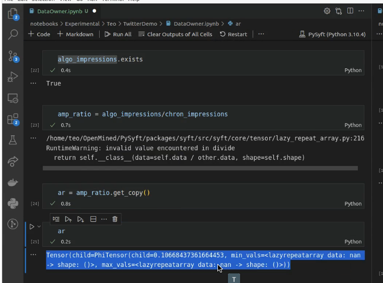 Raise exception if min_vals and/or max_vals are nan when publishing · Issue #6952 · OpenMined ...