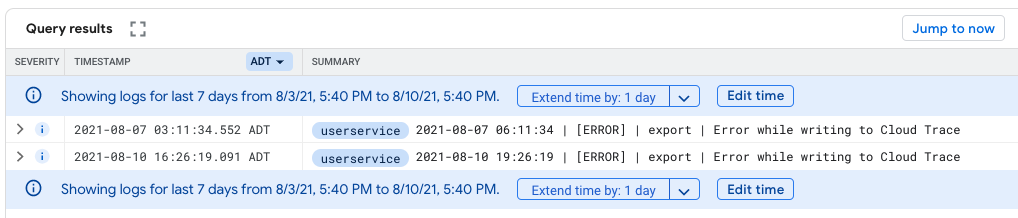 Intermittent errors related to writing to Cloud Trace in frontend · Issue #451 ...
