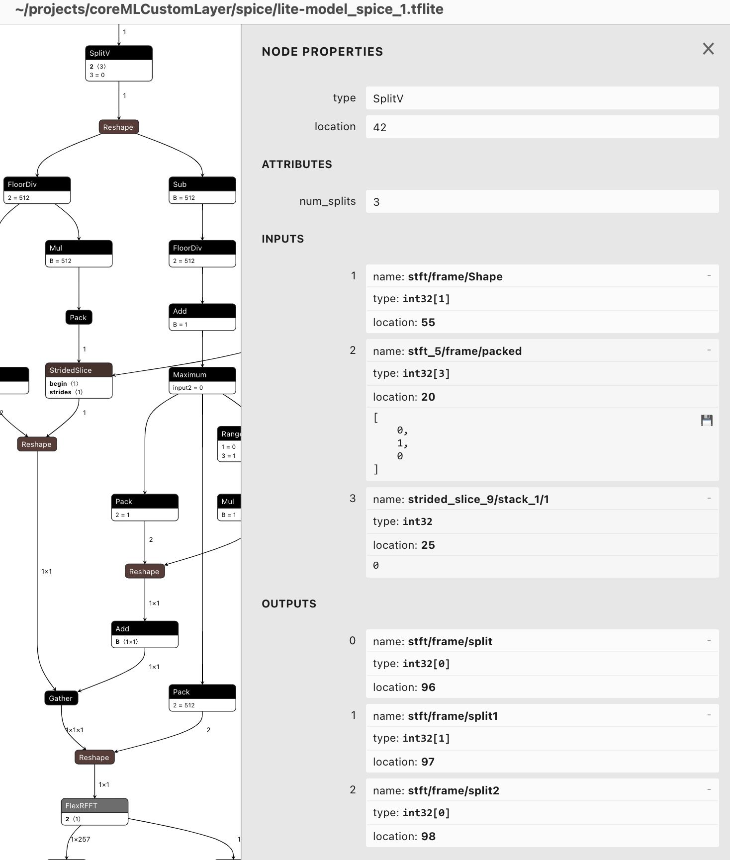 validator error on SplitV layer · Issue #1043 · apple/coremltools · GitHub