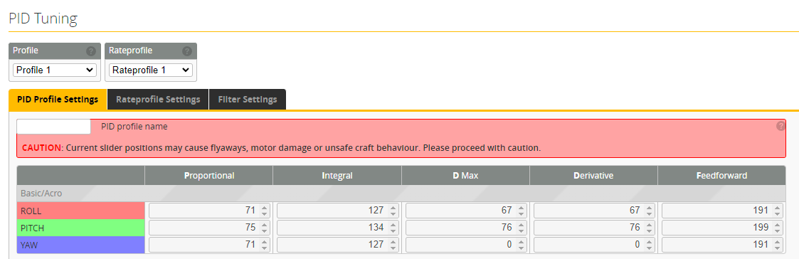 PID Slider warning not updated to account for the PID Profile name field · Issue #3168 ...