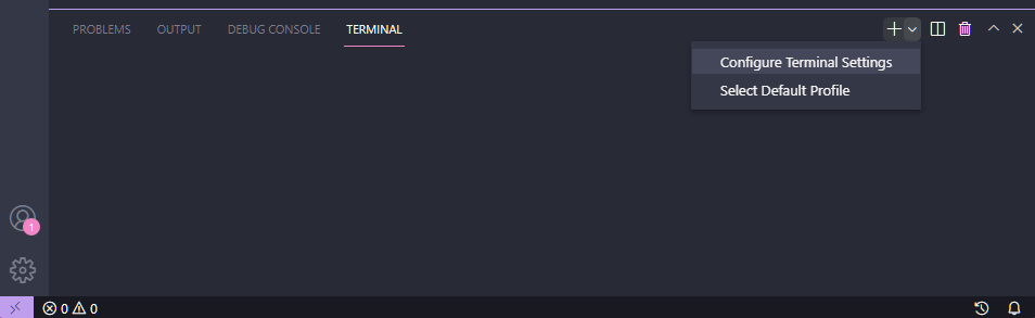 Can't add new terminal and empty list shell · Issue #139156 · microsoft ...