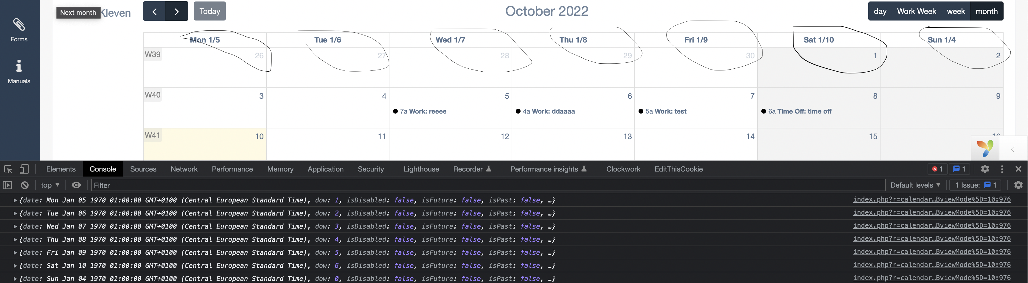 Incorrect Year Passed To Daygridmonth Header In Dayheadercontent Options · Issue 6998 