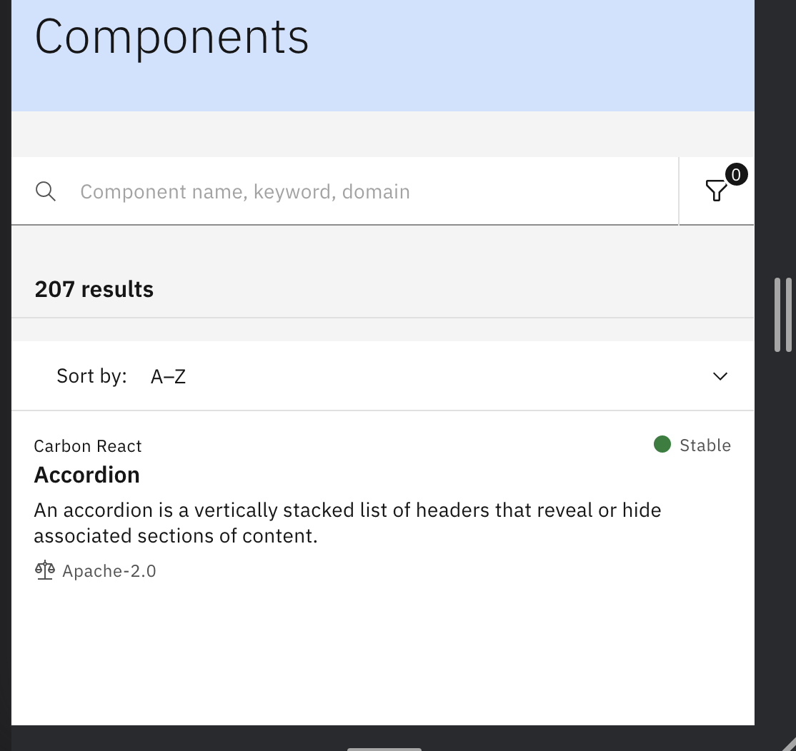 [Mobile] Sort by: misalignment · Issue #1186 · carbon-design-system/carbon-platform · GitHub