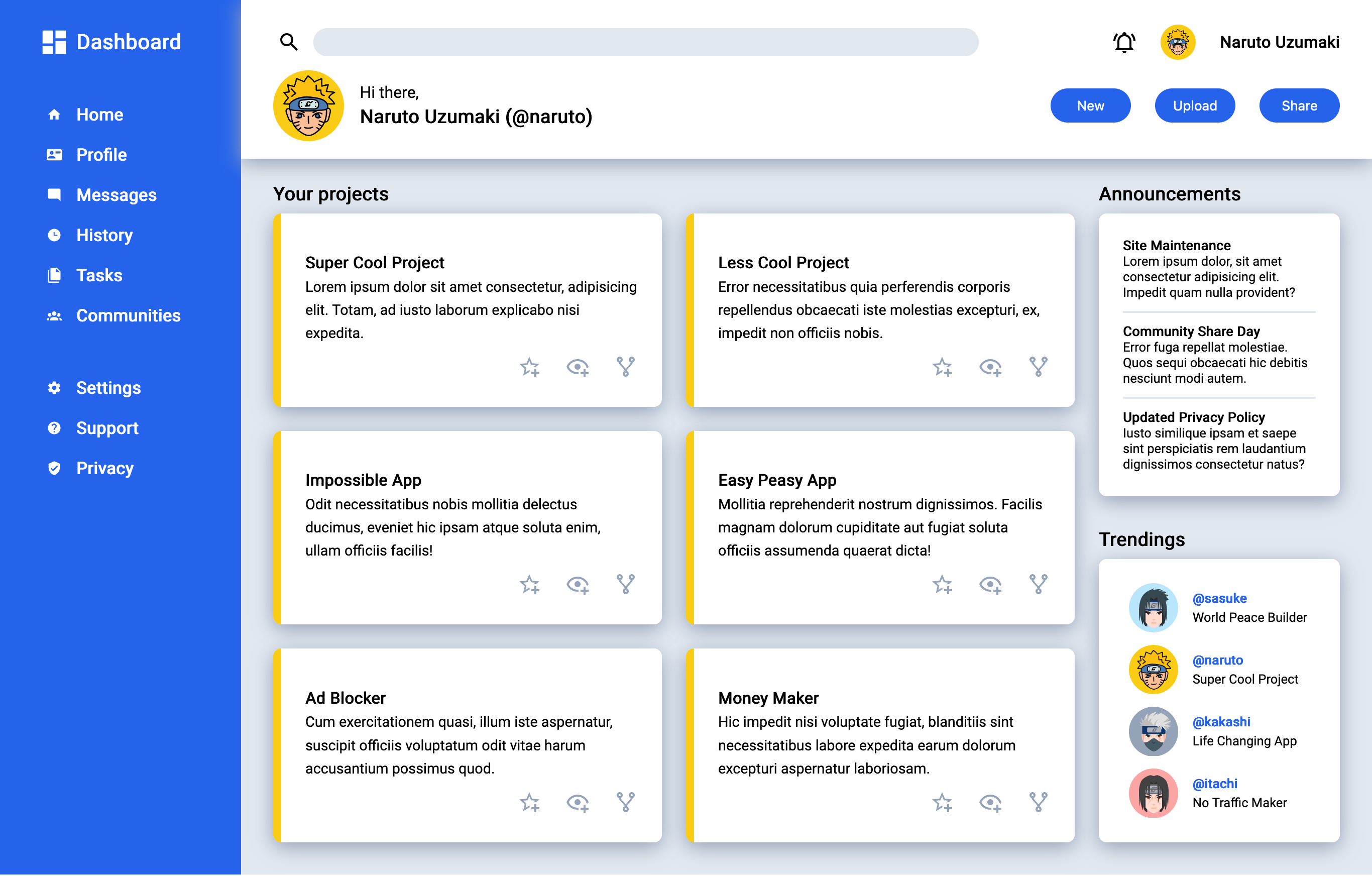 Github Nyf005 Dashboard Project