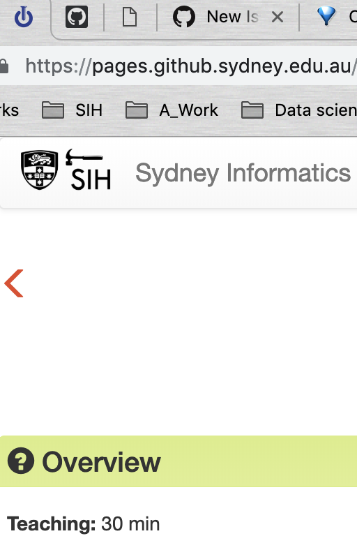 Make the icon for the page be our fake SIHhammer vs carpentries one · Issue #9 · Sydney ...
