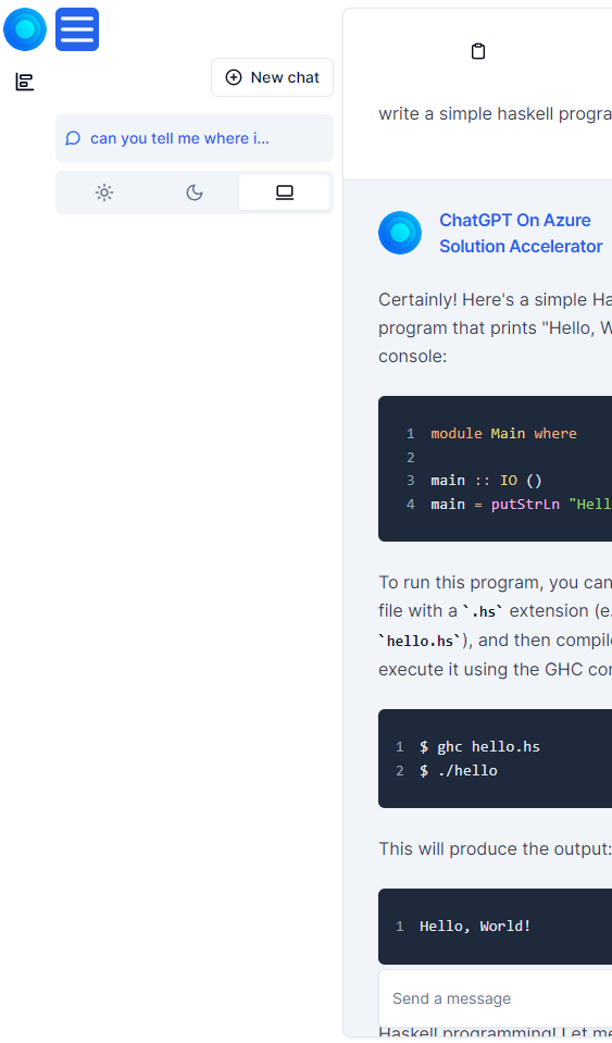 AzureChatGPT Mobile View · Issue #1 · giuliohome/giuliohome.github.io · GitHub