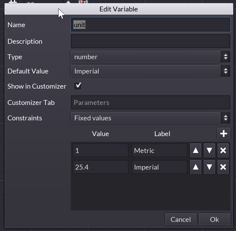 Add support for OpenSCAD Customizer · Issue #23 · derkork/openscad-graph-editor · GitHub
