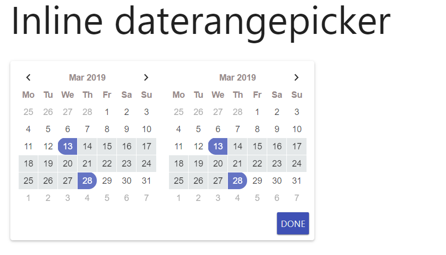 same month are visible at same time · Issue #99 · fetrarij/ngx-daterangepicker-material · GitHub