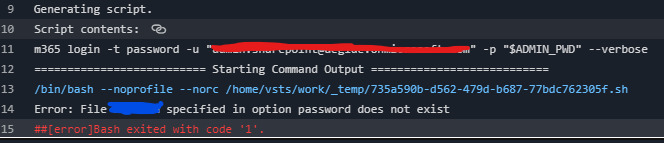 Login fails if password starts with @ · Issue #2134 · pnp/cli ...