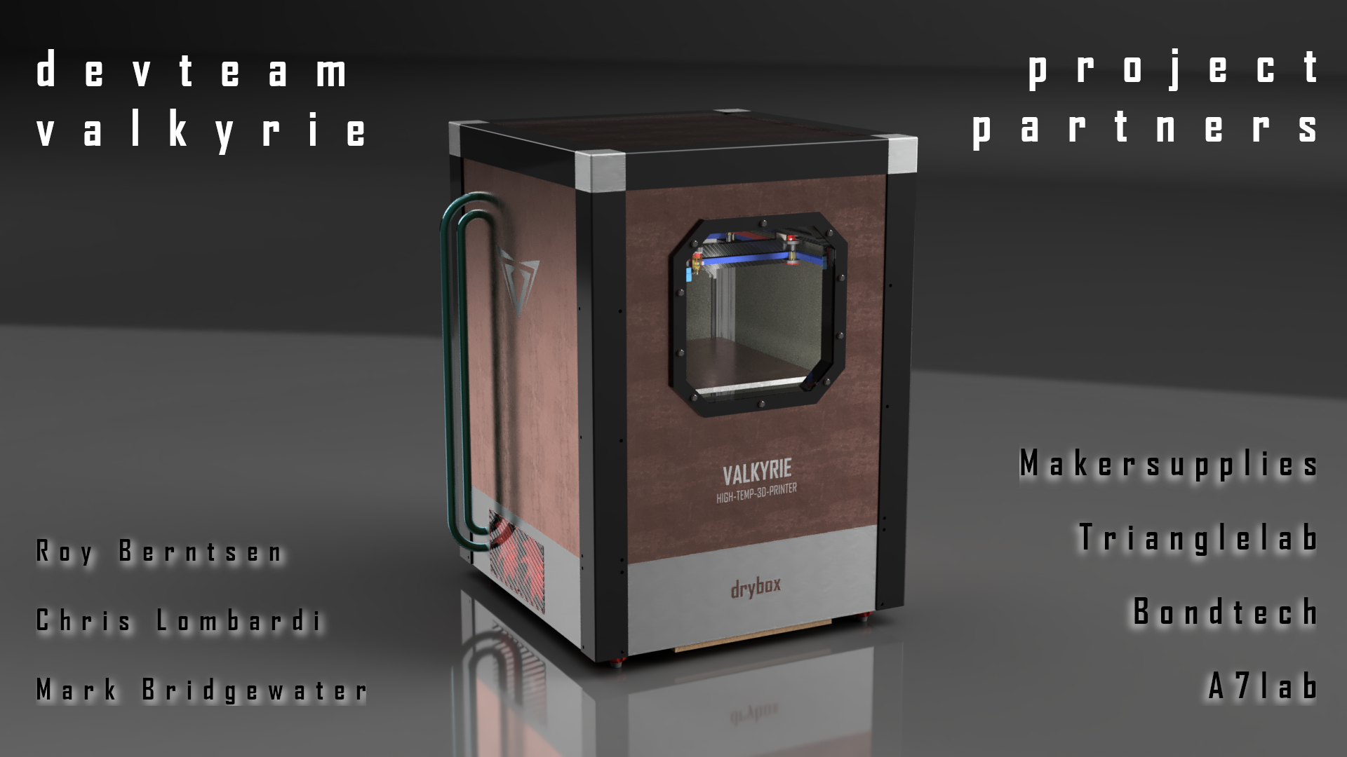 GitHub - RoyBerntsenDesign/Project-Valkyrie: Premium Quality DIY 3D ...