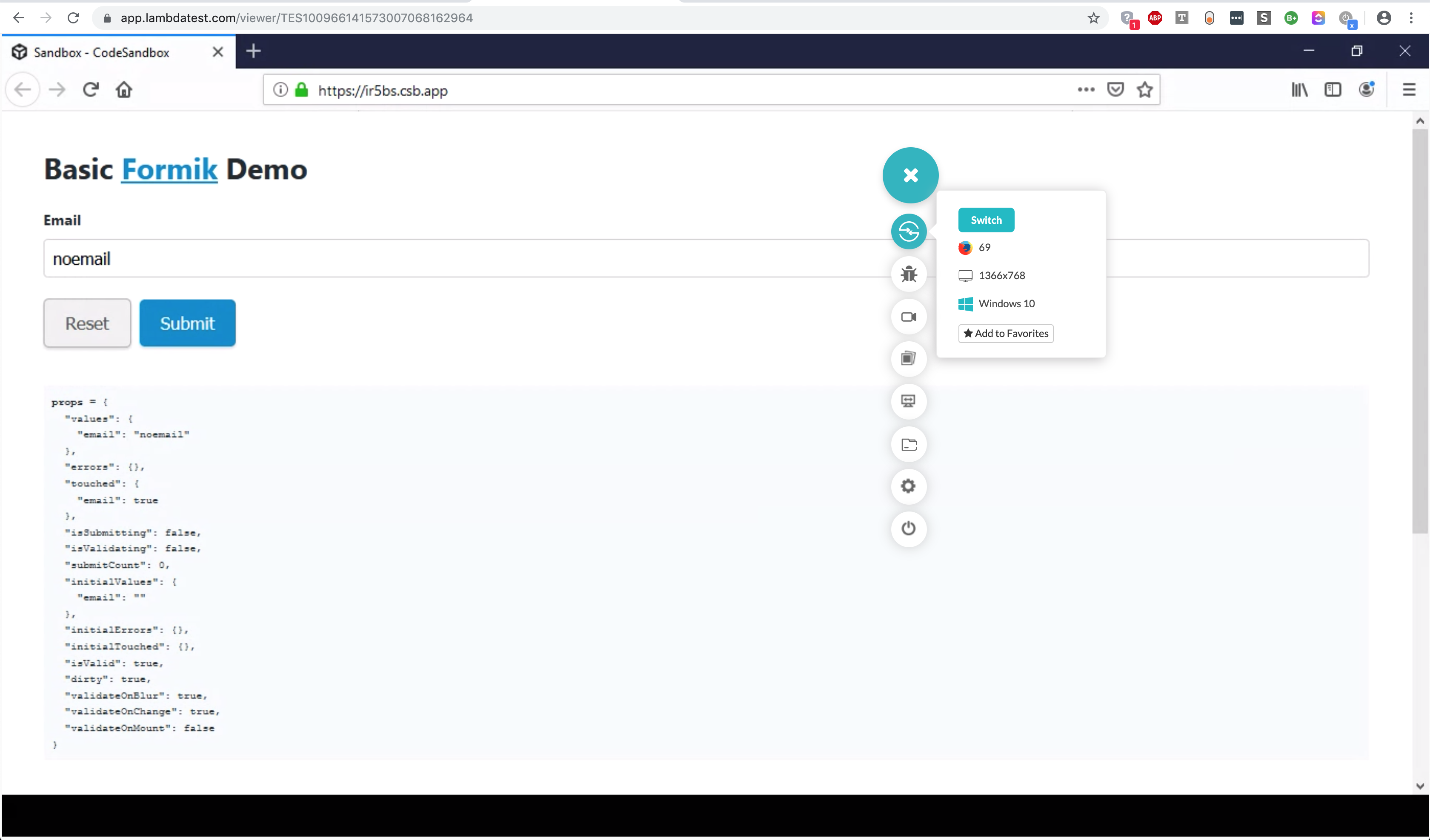 Validation not working in Firefox · Issue #1997 · jaredpalmer/formik · GitHub