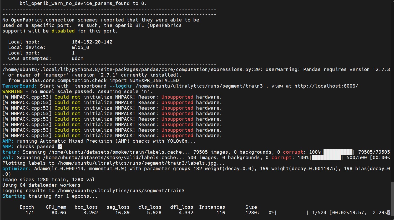 MULTI GPU training does not start using last commit c340f84 · Issue #3185 · ultralytics ...