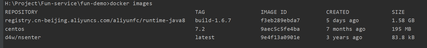 (HTTP code 500) server error - invalid reference format · Issue #555 · alibaba/funcraft · GitHub