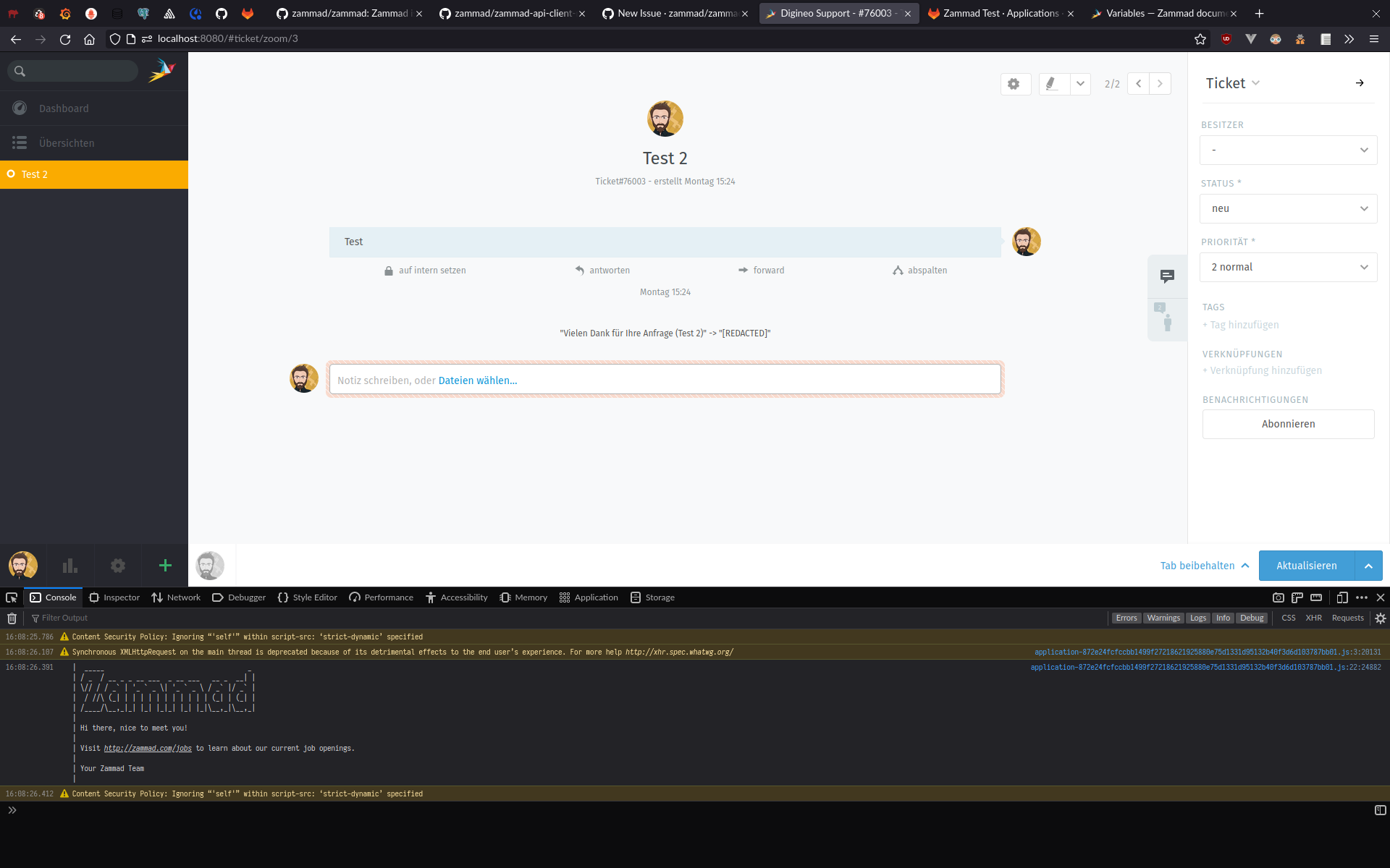 OS detection crashes if OS name cannot be parsed · Issue #4124 · zammad/zammad · GitHub