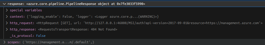 Uncaught Exception In Defaultazurecredential · Issue 31032 · Azureazure Sdk For Python · Github 8868