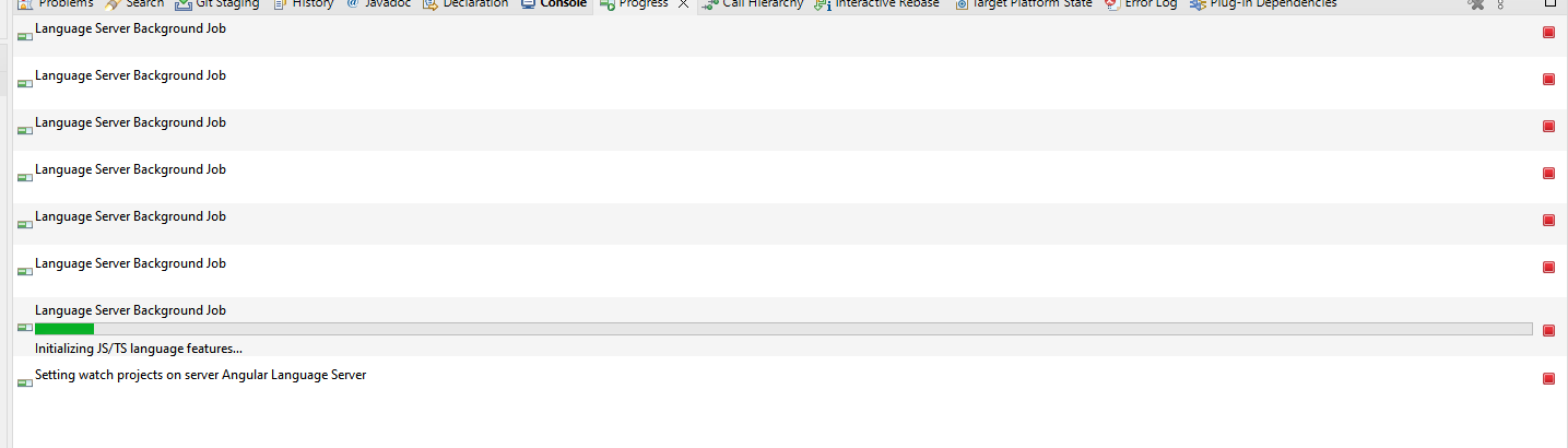 language servers background jobs keep hanging around. · Issue #851 · eclipse-wildwebdeveloper ...