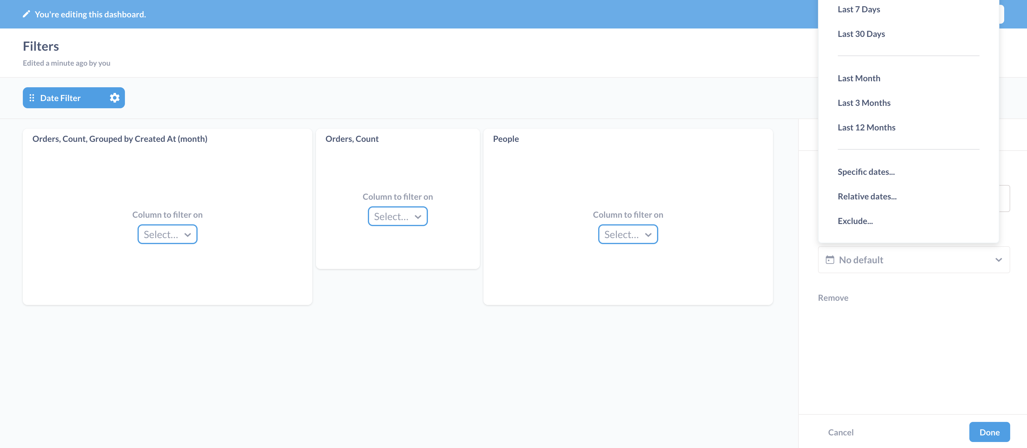 The new date filter popover overflows browser viewport · Issue #22681 · metabase/metabase · GitHub