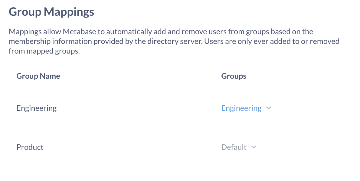 For Non Admins With Settings Access The Group Mapping Ui Only Includes Groups For Which A Non 2883