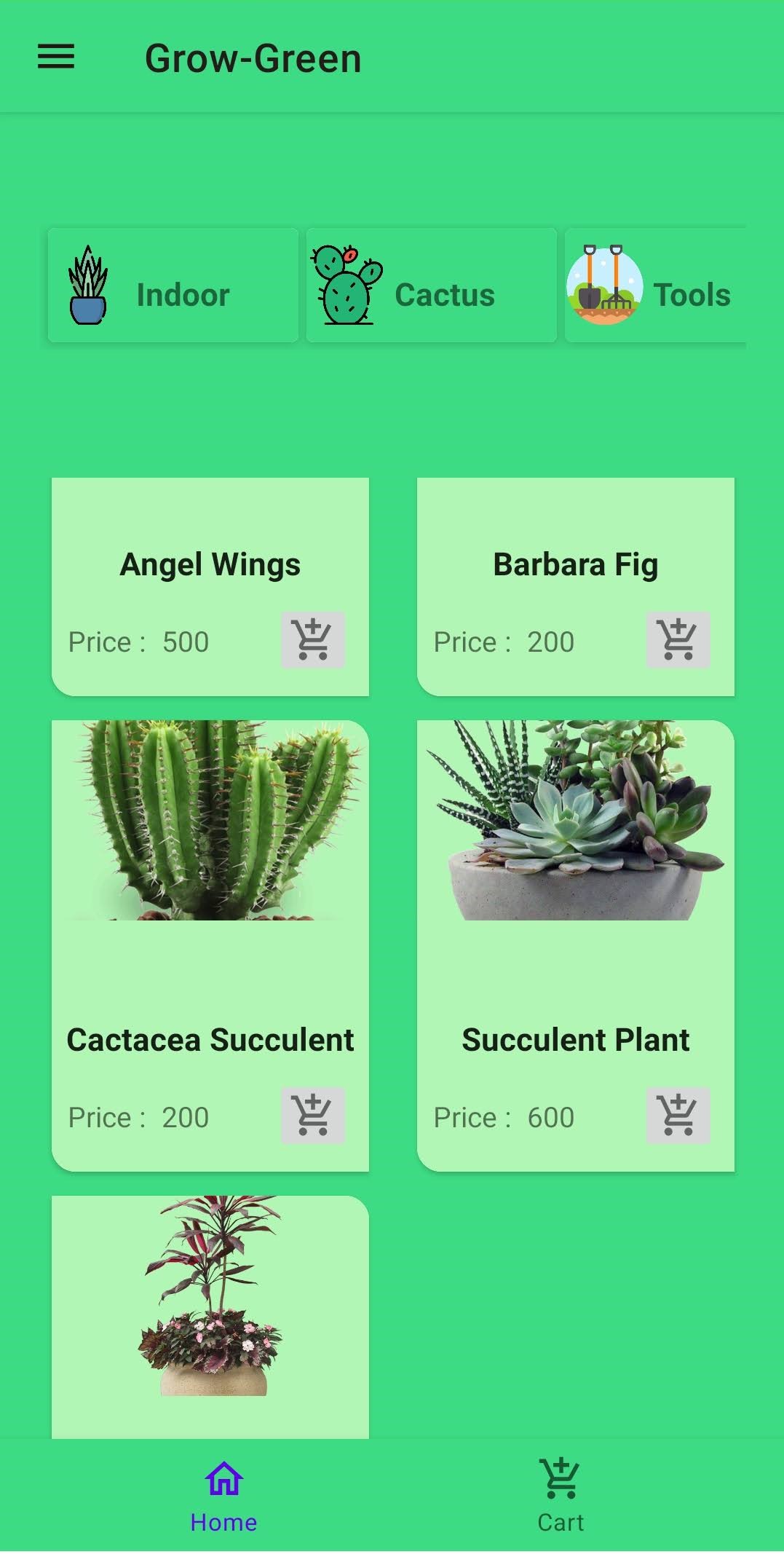 GitHub - NazmulHaqueLimon/GrowGreen: an e comerce app for selling ...