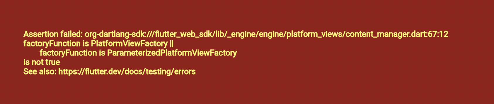 [Web] `Link` widget makes `HtmlElementView` disappear · Issue #111029 · flutter/flutter · GitHub
