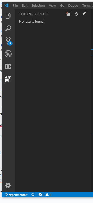 Find All References / Peek References suddenly stopped working. · Issue #77313 · microsoft ...