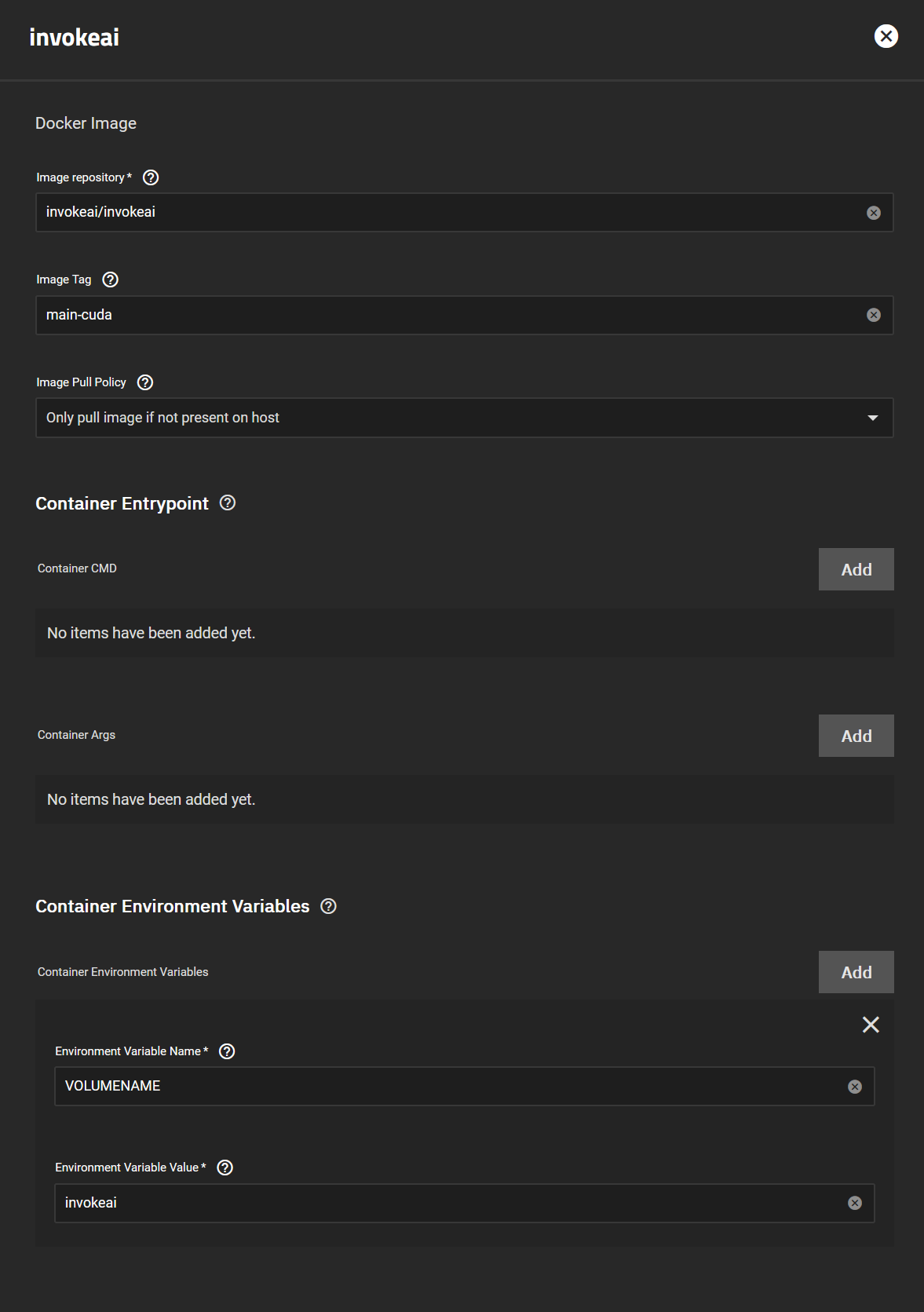 Bug Docker Container Wont Launch Typeerror Unsupported Operand Types For Type And