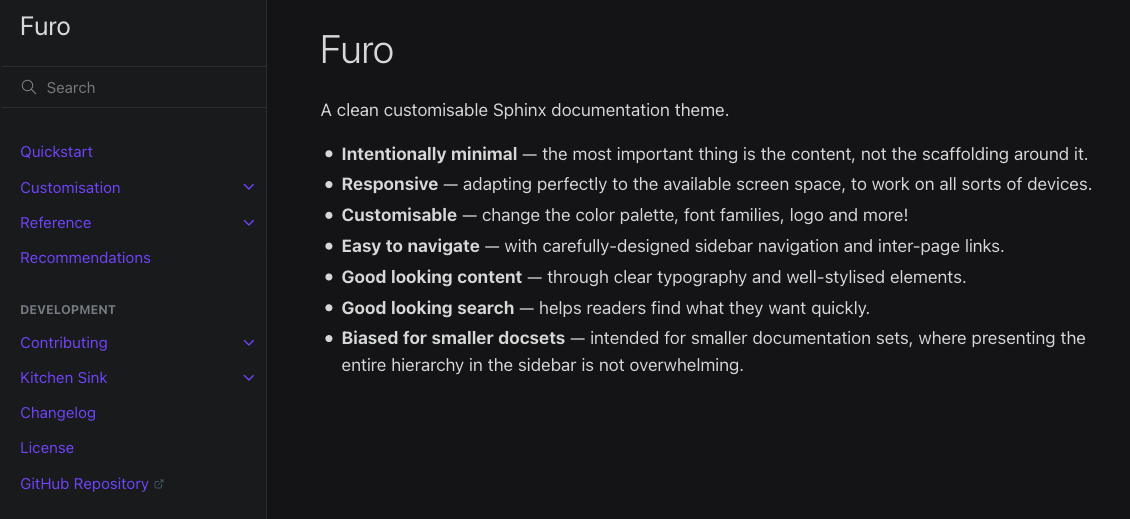 Sphinx 4: Custom CSS injection does not work · Issue #168 · pradyunsg/furo · GitHub