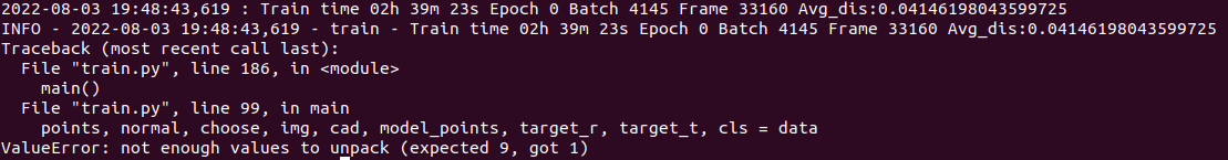 [Open3D WARNING] Read PLY failed: unable to open file: ./datasets/ycb/YCB_Video_Dataset/models ...