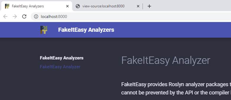 Improve docs styling · Issue #32 · FakeItEasy/FakeItEasy.Analyzers · GitHub