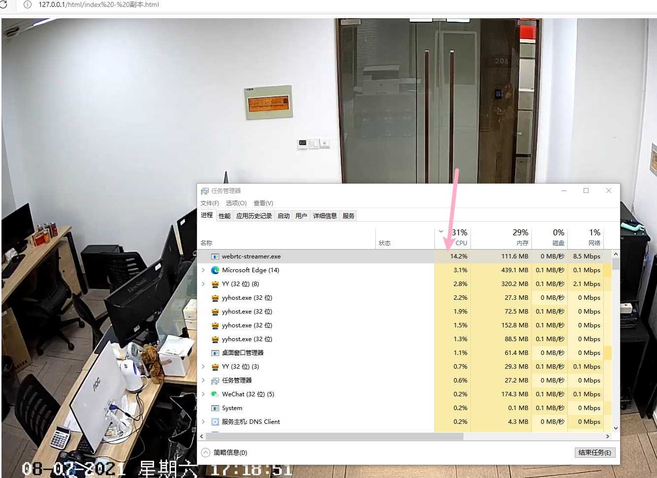 CPU usage too high · Issue #441 · mpromonet/webrtc-streamer · GitHub