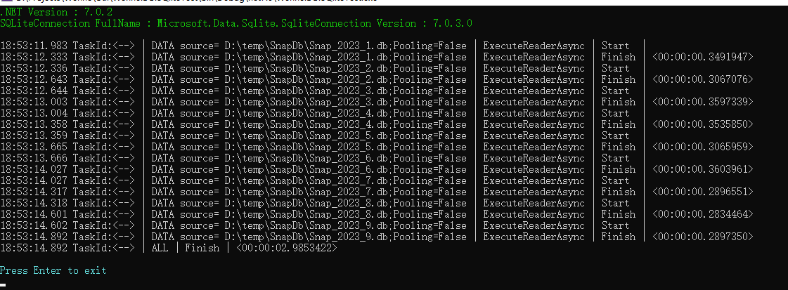 多线程读取多个在机械硬盘上的数据库文件 后续文件读取时间暴涨 (Multithreading reads multiple database files on the mechanical ...