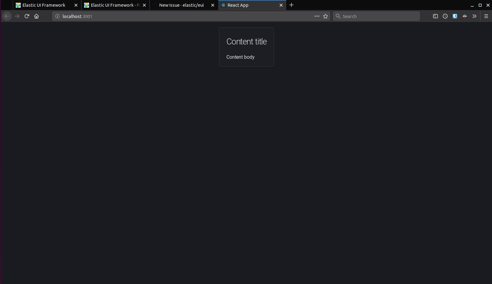 Is verticalPosition of EuiPageContent broken? · Issue #1939 · elastic/eui · GitHub