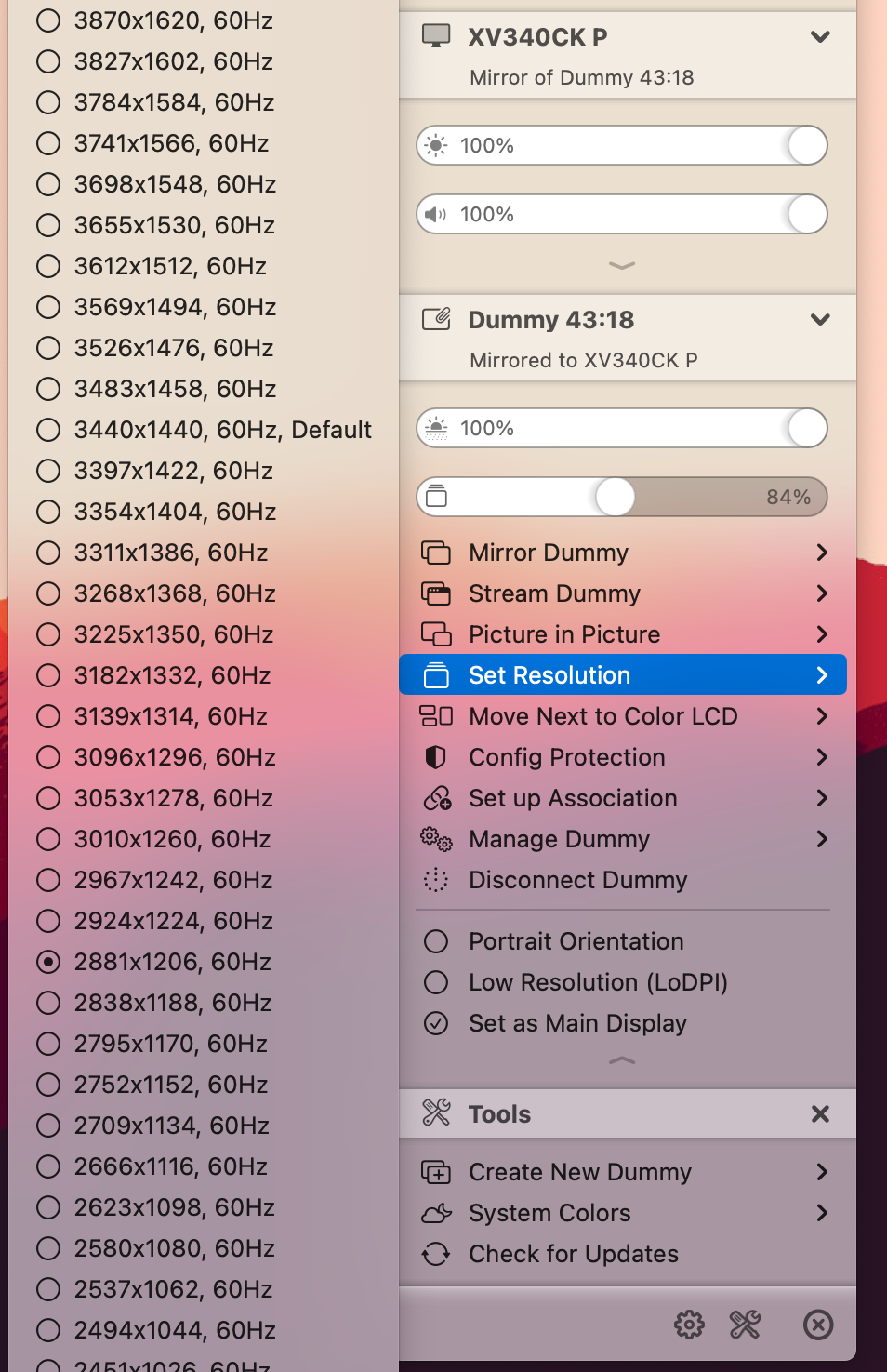 Can I get hidpi and high refresh rate? · waydabber BetterDisplay · Discussion #1081 · GitHub
