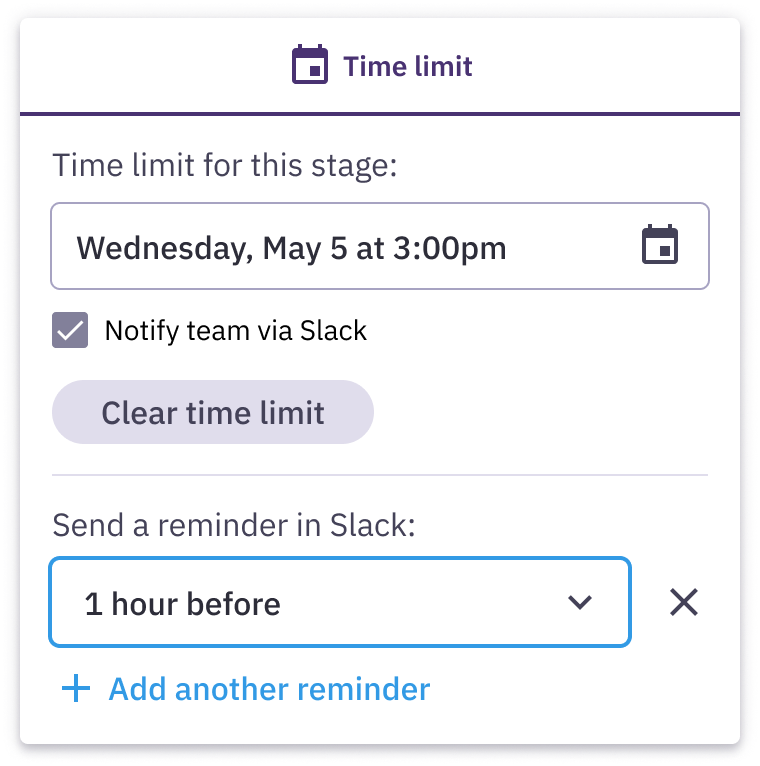 Meeting phase reminders: Creating one or more phase reminders · Issue ...