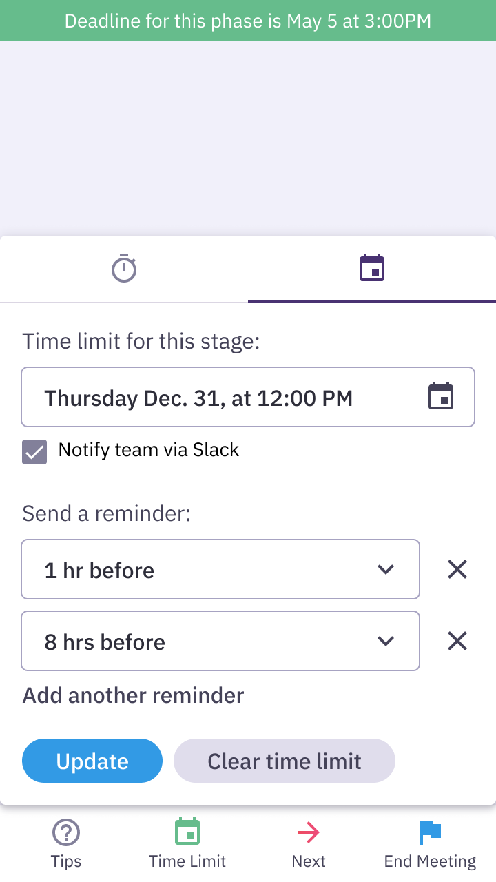 Meeting phase reminders: Phase deadline notification · Issue #5222 ...