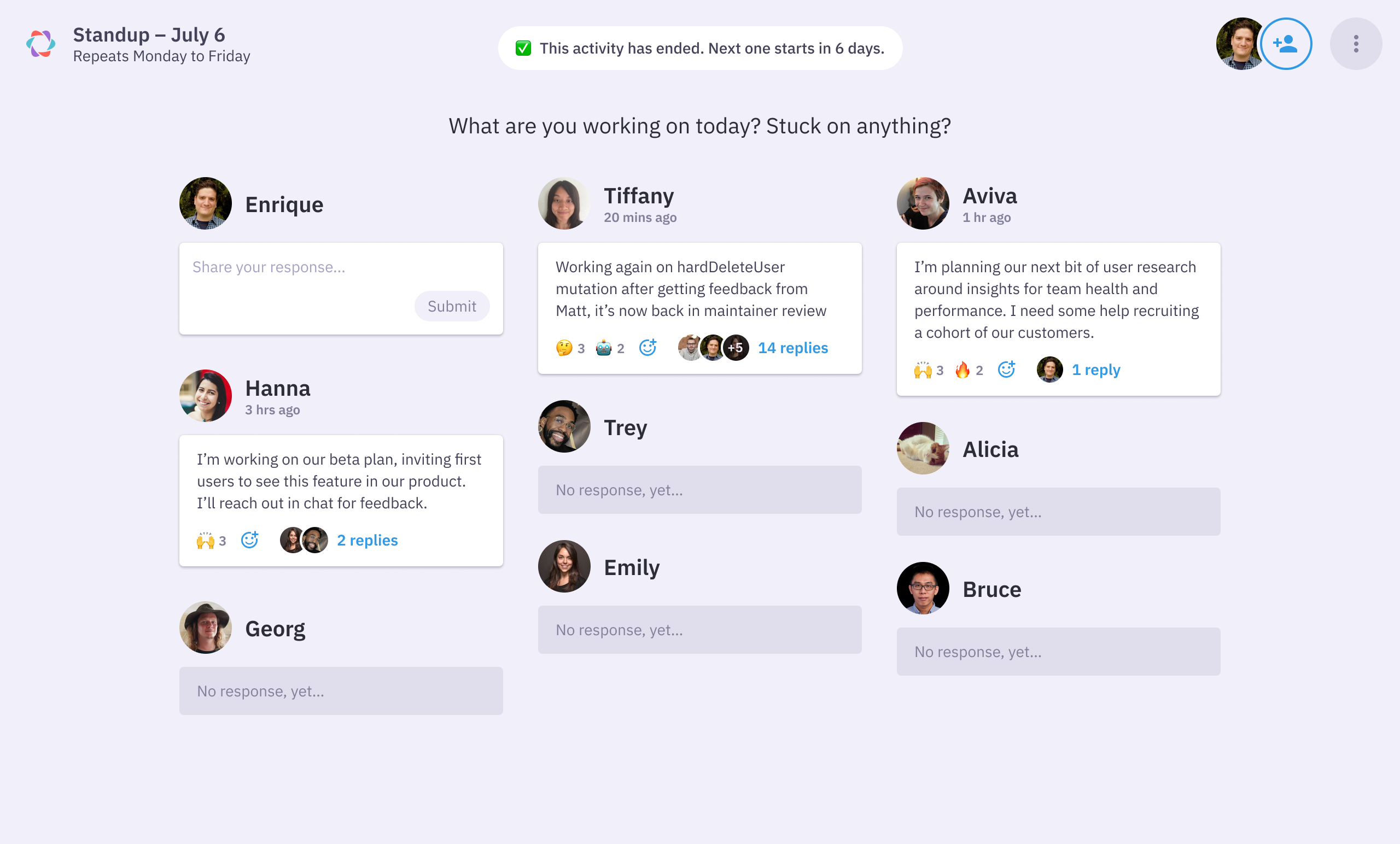 Recurrence: See information when the new meeting starts in the meeting view · Issue #7420 ...