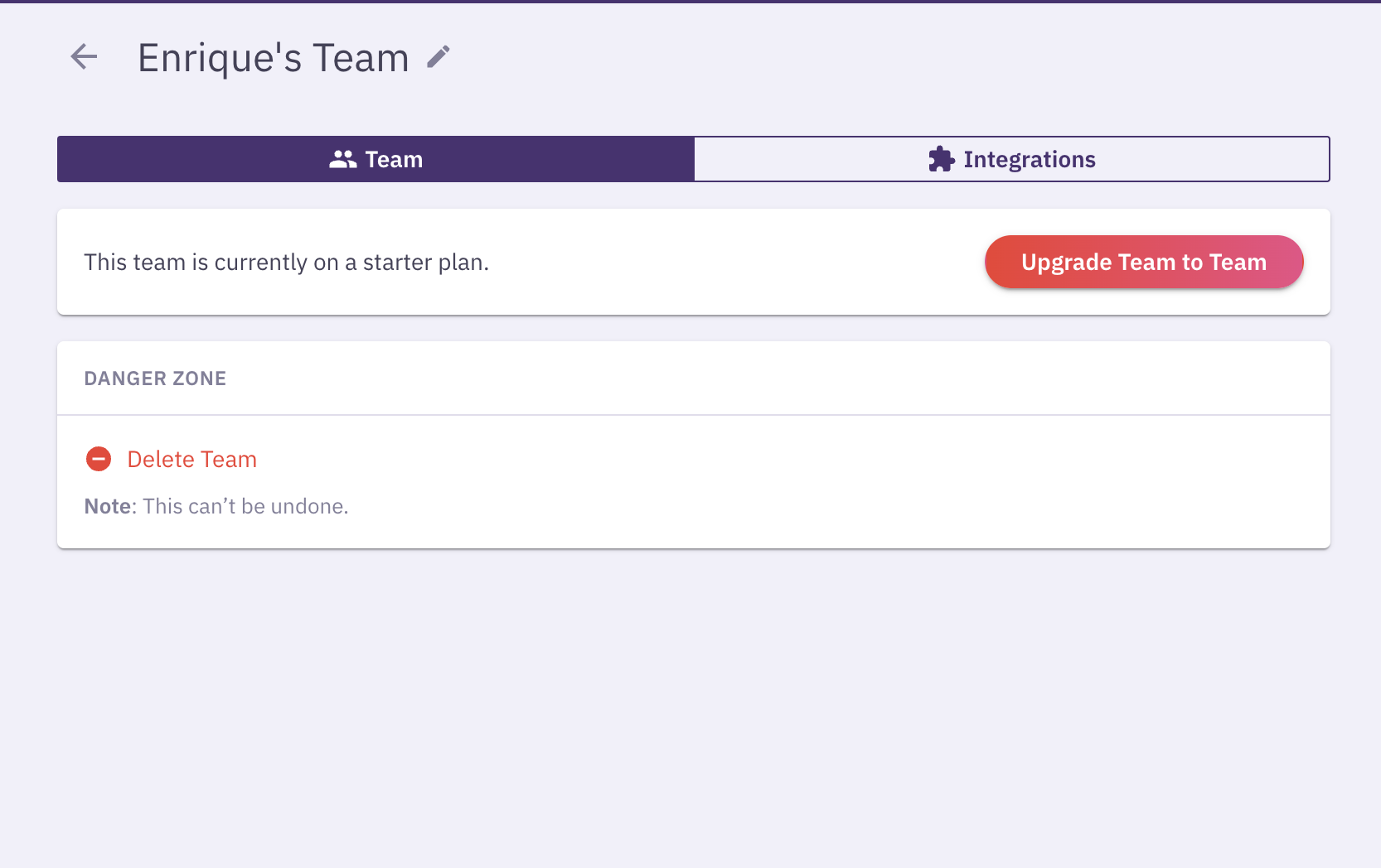Team settings view: improve UX for non team leads · Issue #9110 · ParabolInc/parabol · GitHub